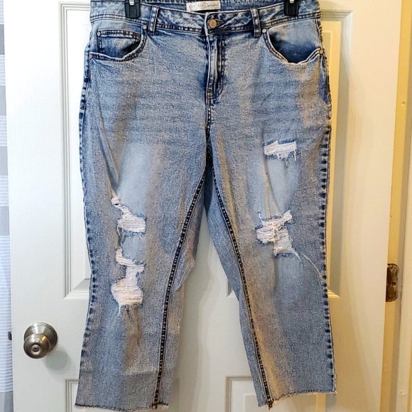 Cato | Jeans | Cato Womans Hi Rise Cropped Jeans 6w | Poshmark
